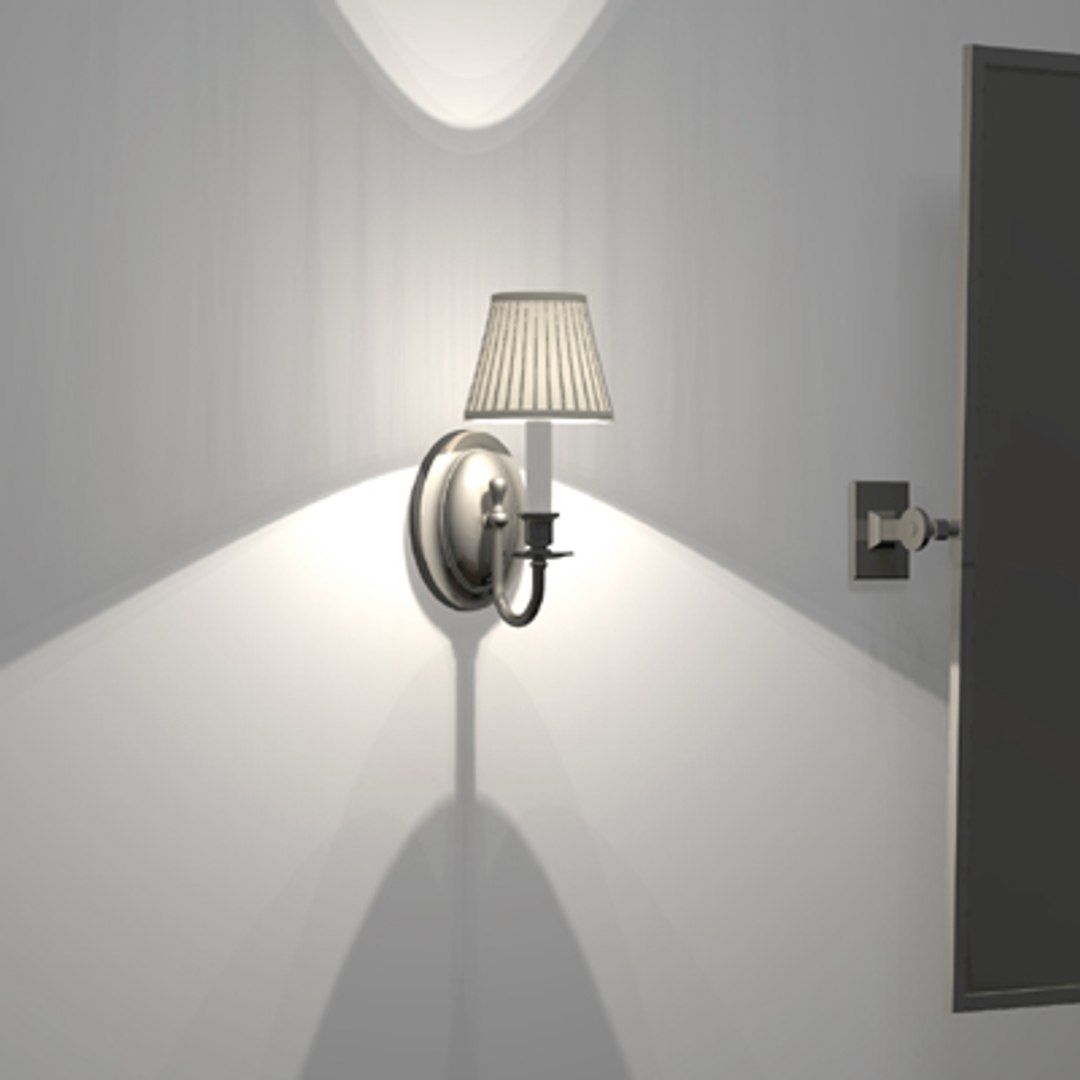 traditional sconce 3d model