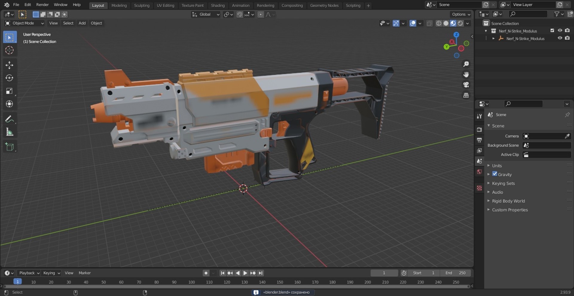 Nerf N-Strike Modulus 3D - TurboSquid 1918481