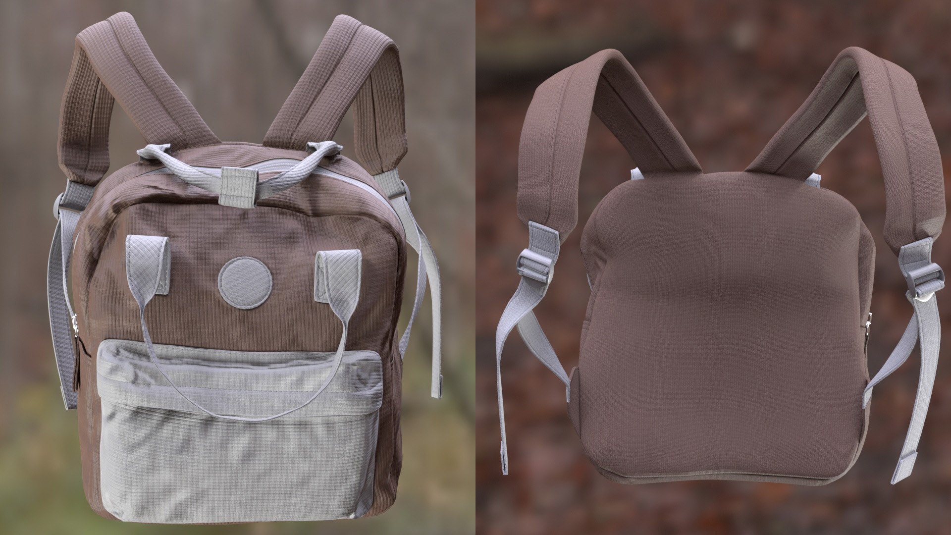 3D Backpack 203 - All MH Bodies UE5 Skeletons - Rigged - TurboSquid 2324265