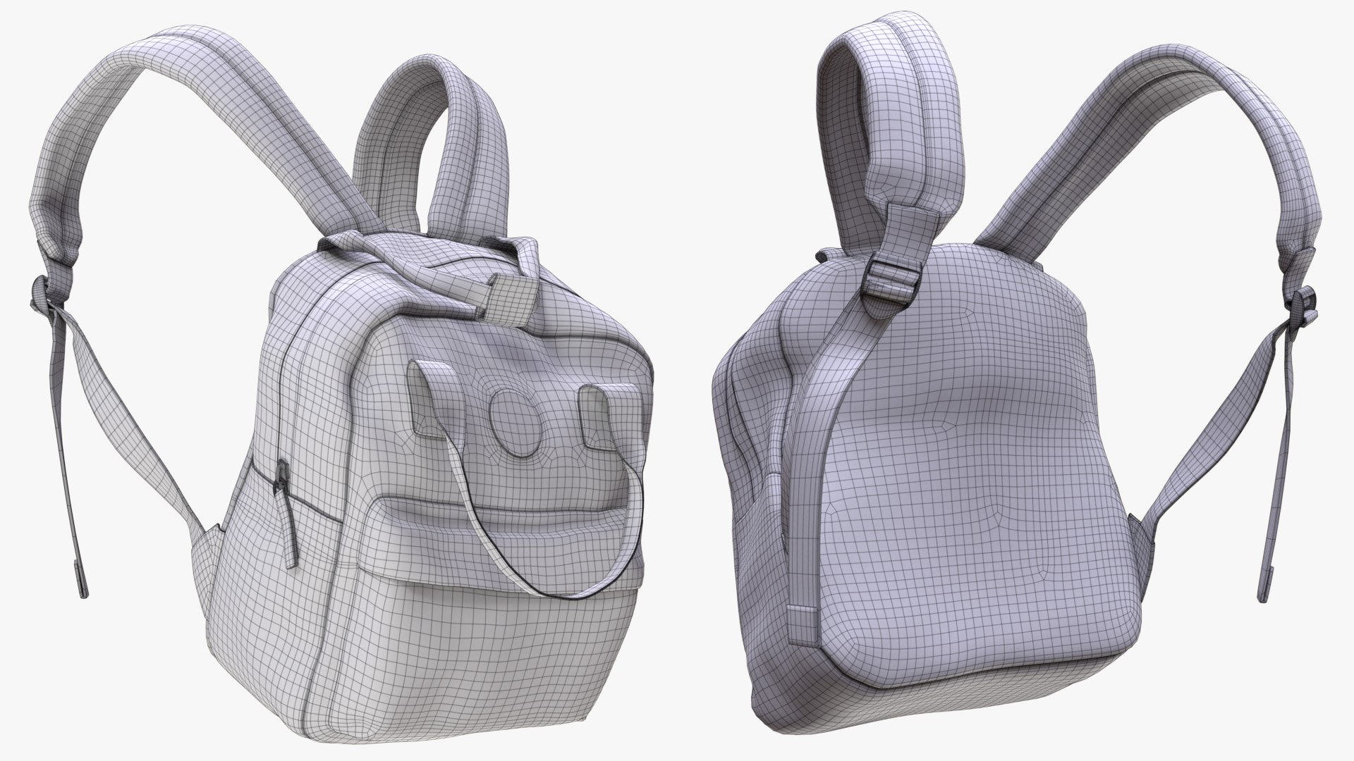 3D Backpack 203 - All MH Bodies UE5 Skeletons - Rigged - TurboSquid 2324265