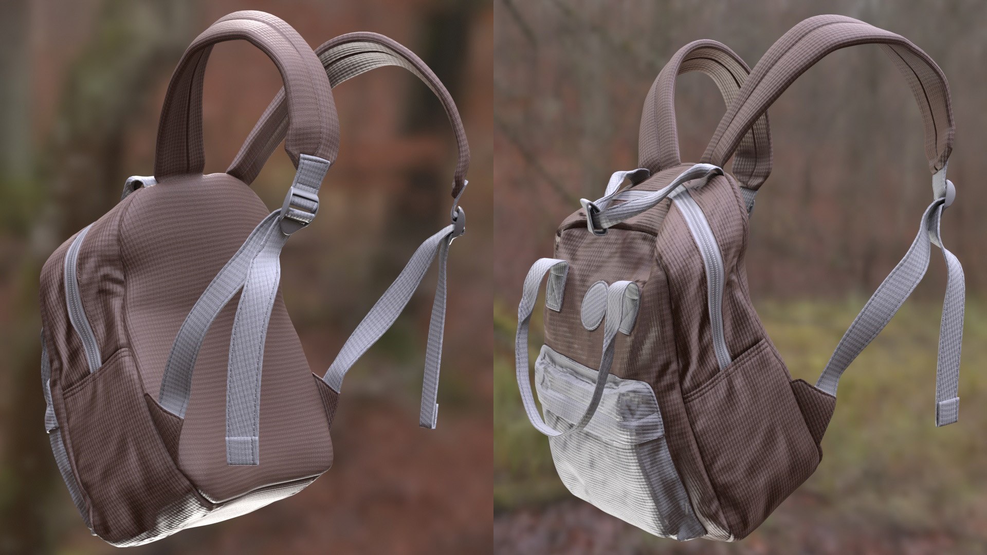 3D Backpack 203 - All MH Bodies UE5 Skeletons - Rigged - TurboSquid 2324265