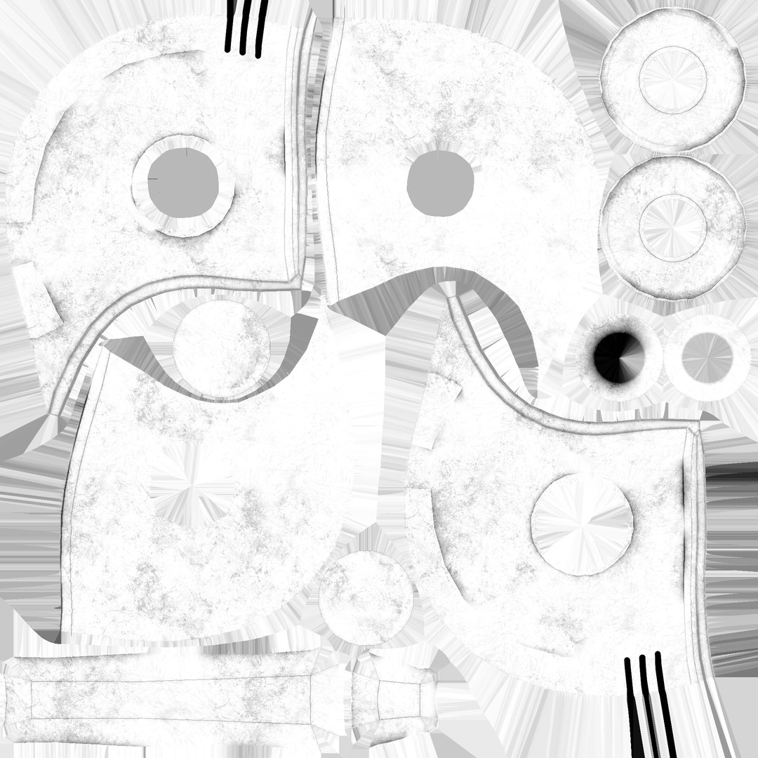 Megaman Helmet 04 Pink Female - Character Design Fashion 3D model ...