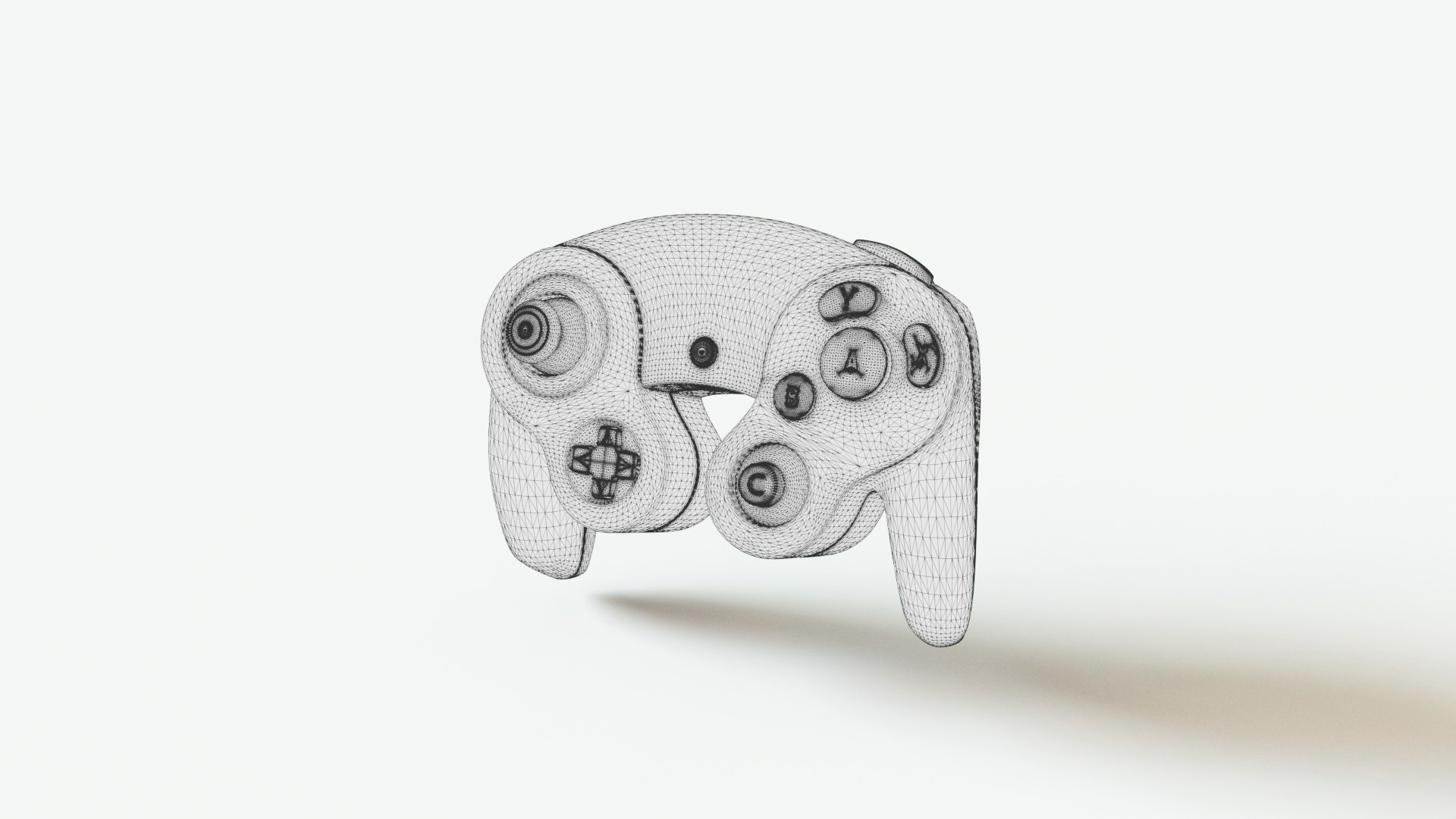 3D Stylised Game Controller - GCube - 3D Asset model - TurboSquid 1886205