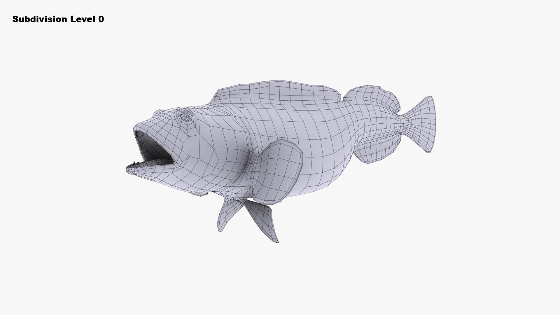 Lingcod 3D Model - TurboSquid 1963645