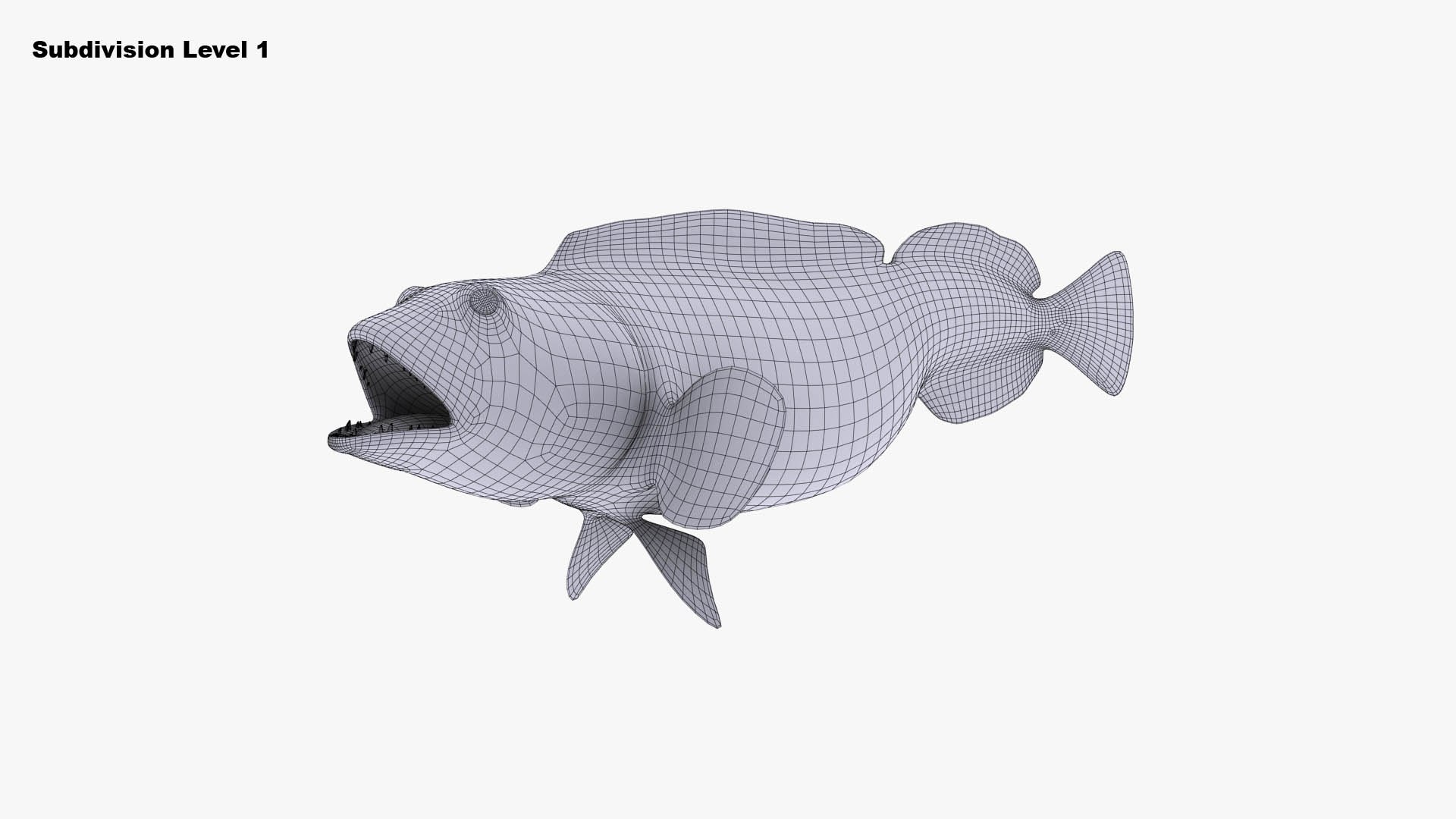 Lingcod 3D Model - TurboSquid 1963645