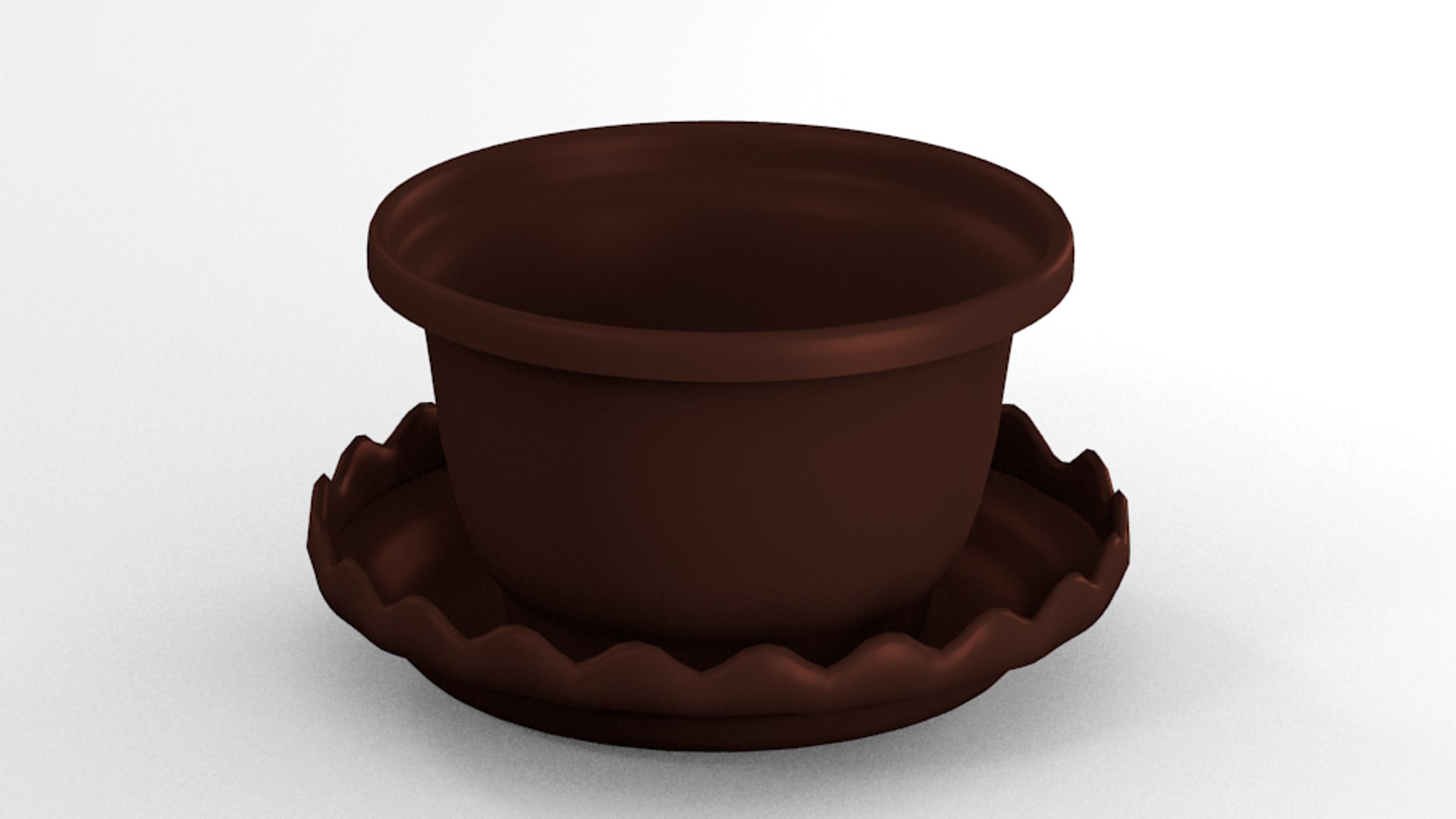 Free Flower Pot 3d Model
