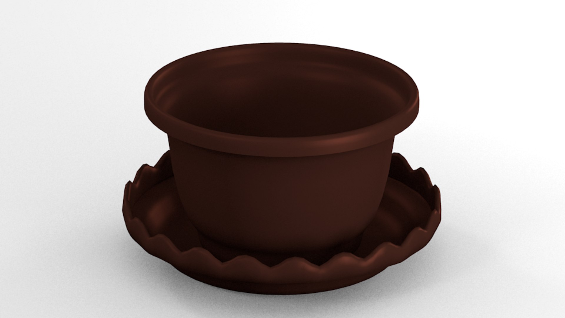 Free Flower Pot 3d Model