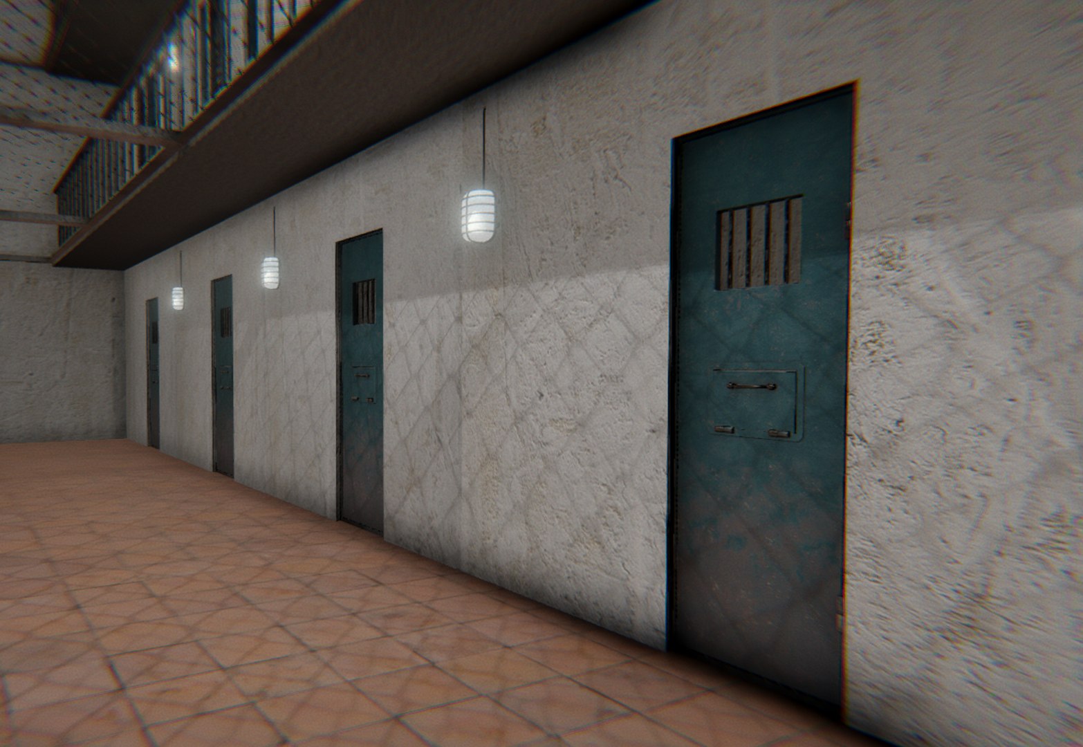 3D Prison House - - TurboSquid 1433197