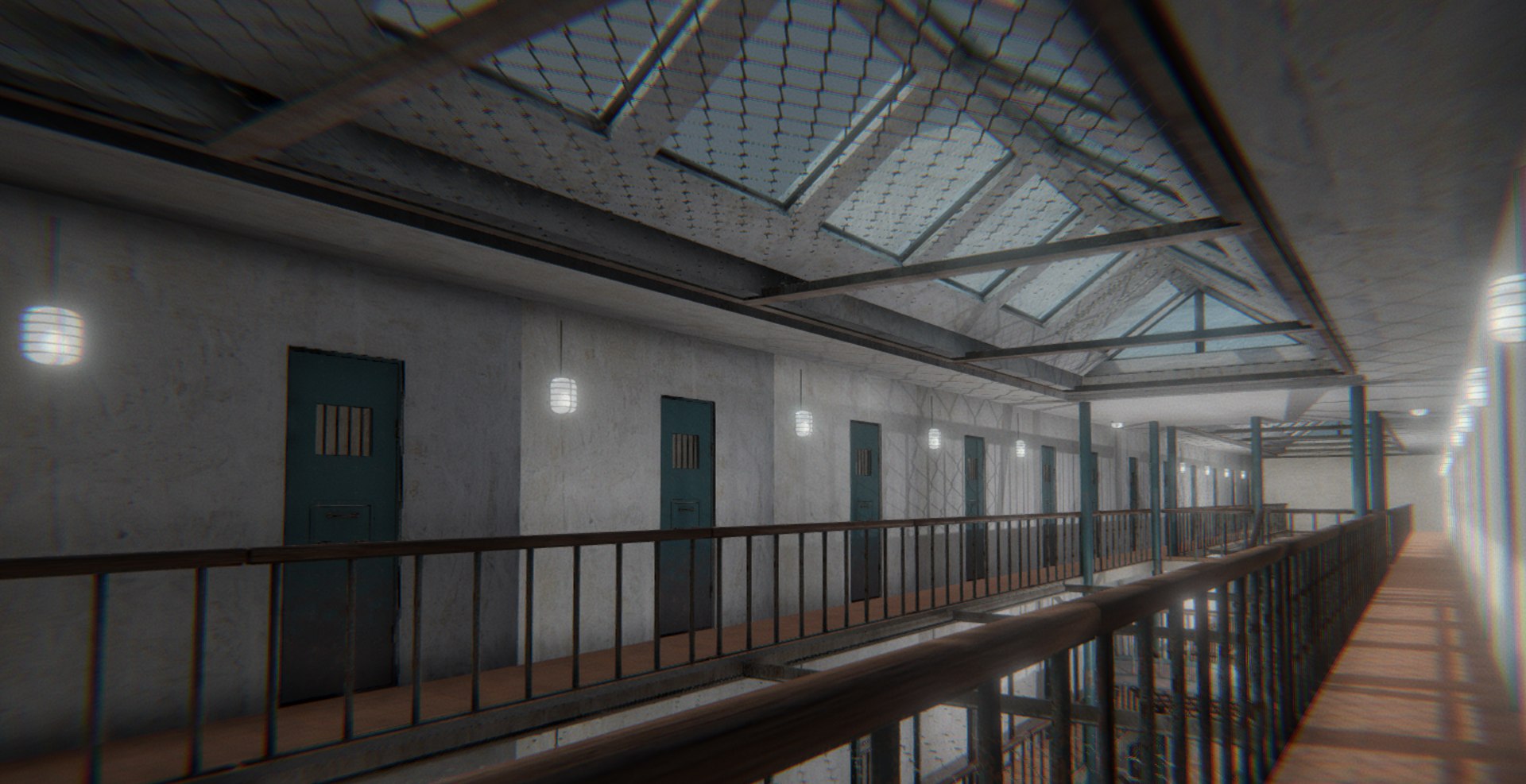 3D Prison House - - TurboSquid 1433197