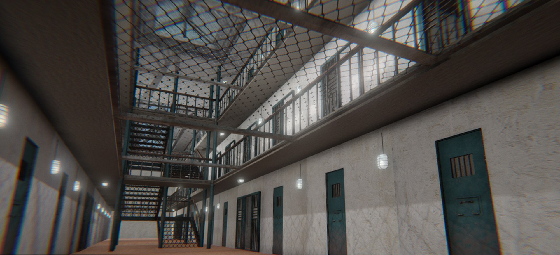 3D Prison House - - TurboSquid 1433197