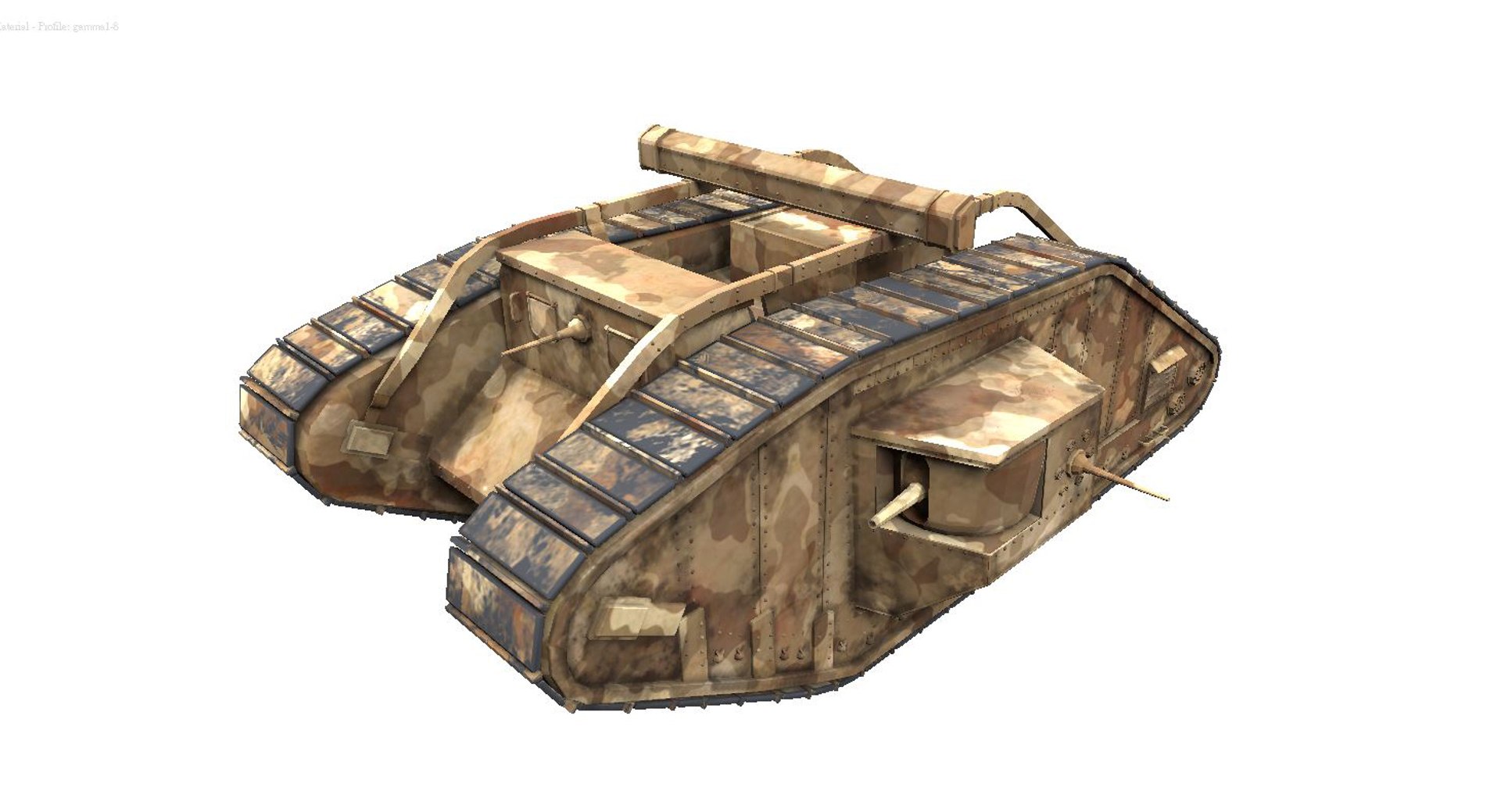 Mark Tank 3D Model - TurboSquid 1581487