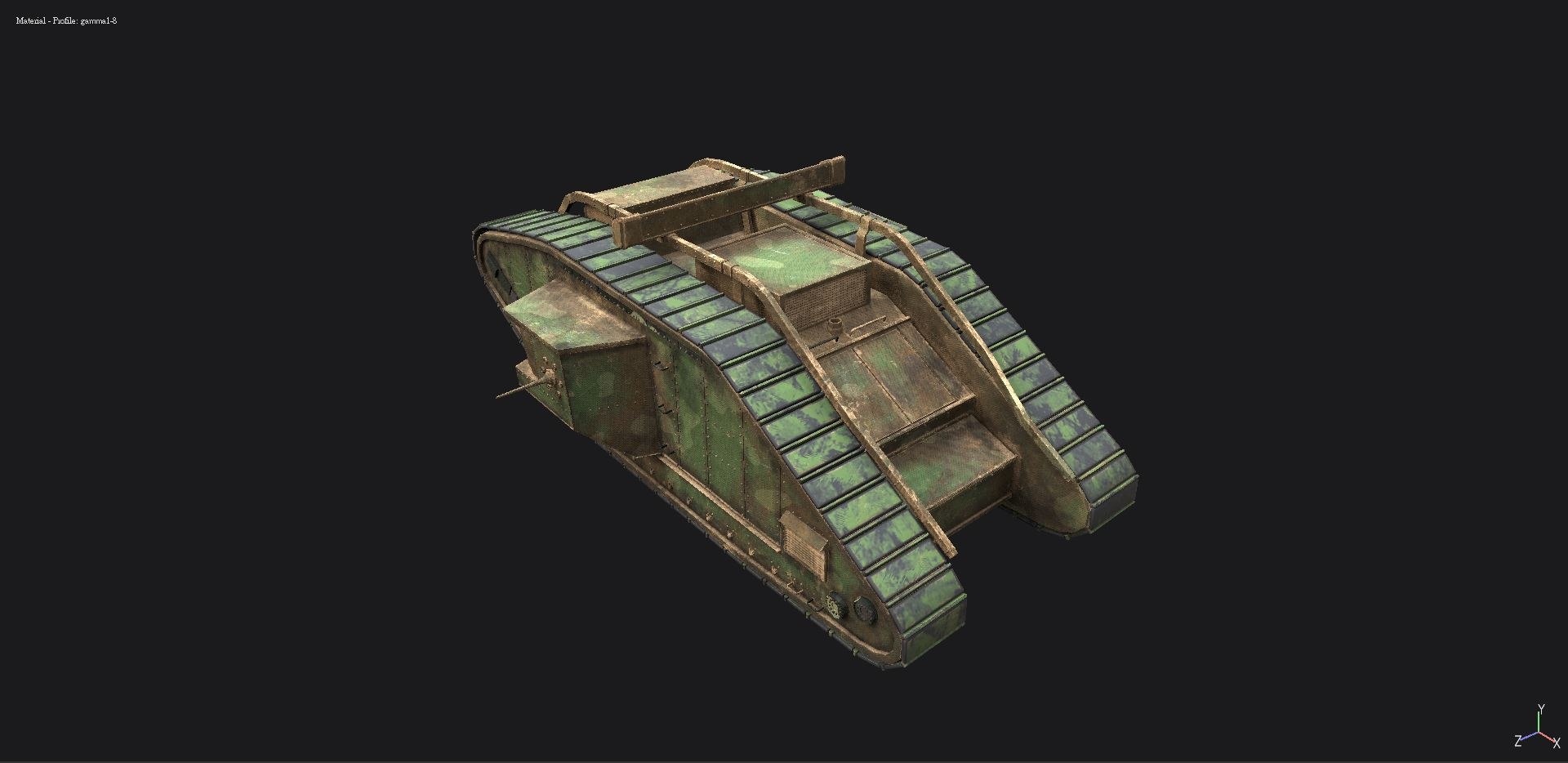 Mark Tank 3D Model - TurboSquid 1581487
