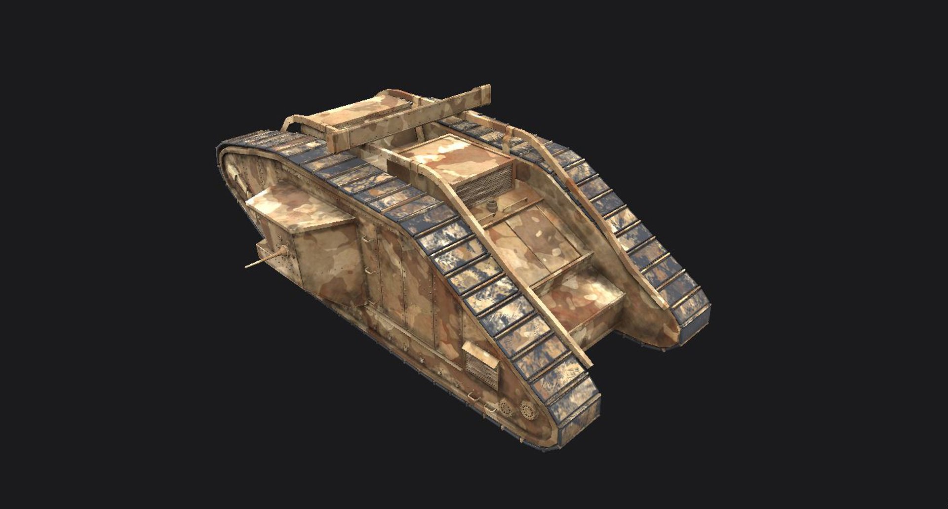Mark Tank 3D Model - TurboSquid 1581487
