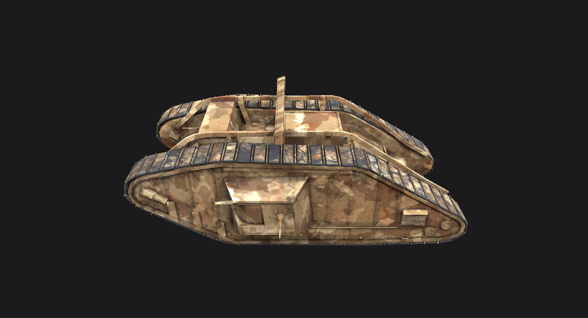 Mark Tank 3D Model - TurboSquid 1581487