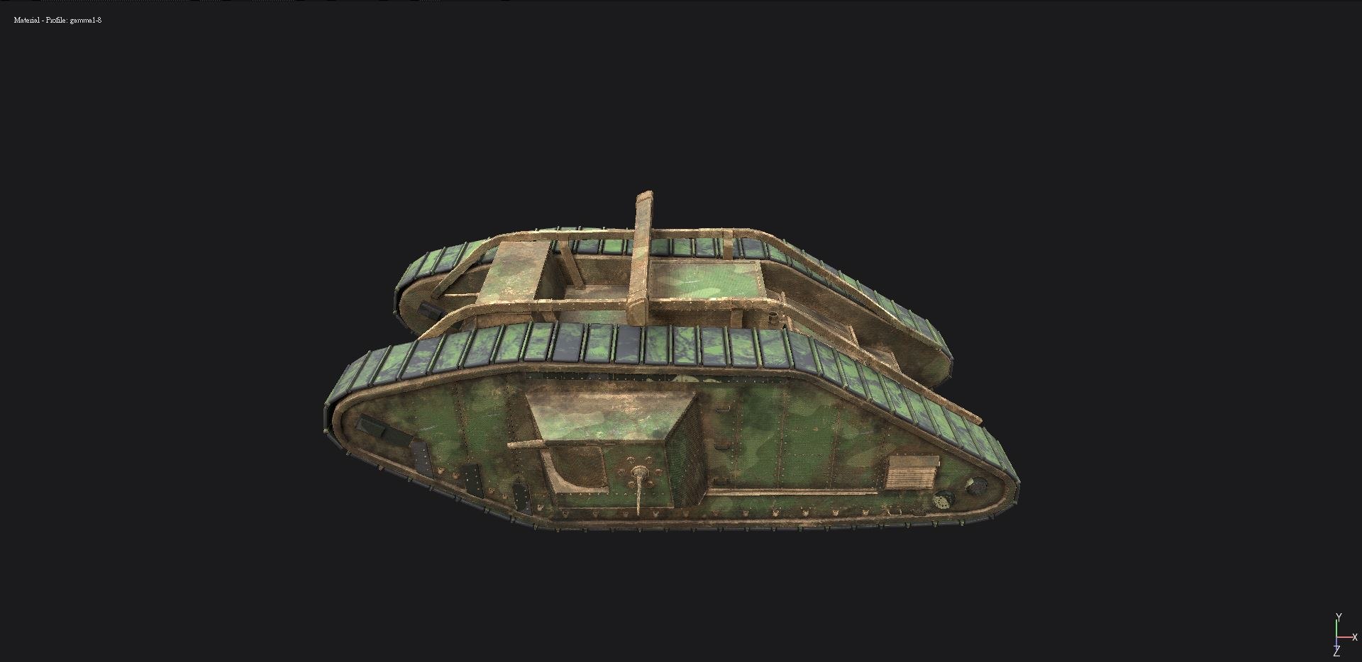 Mark Tank 3D Model - TurboSquid 1581487