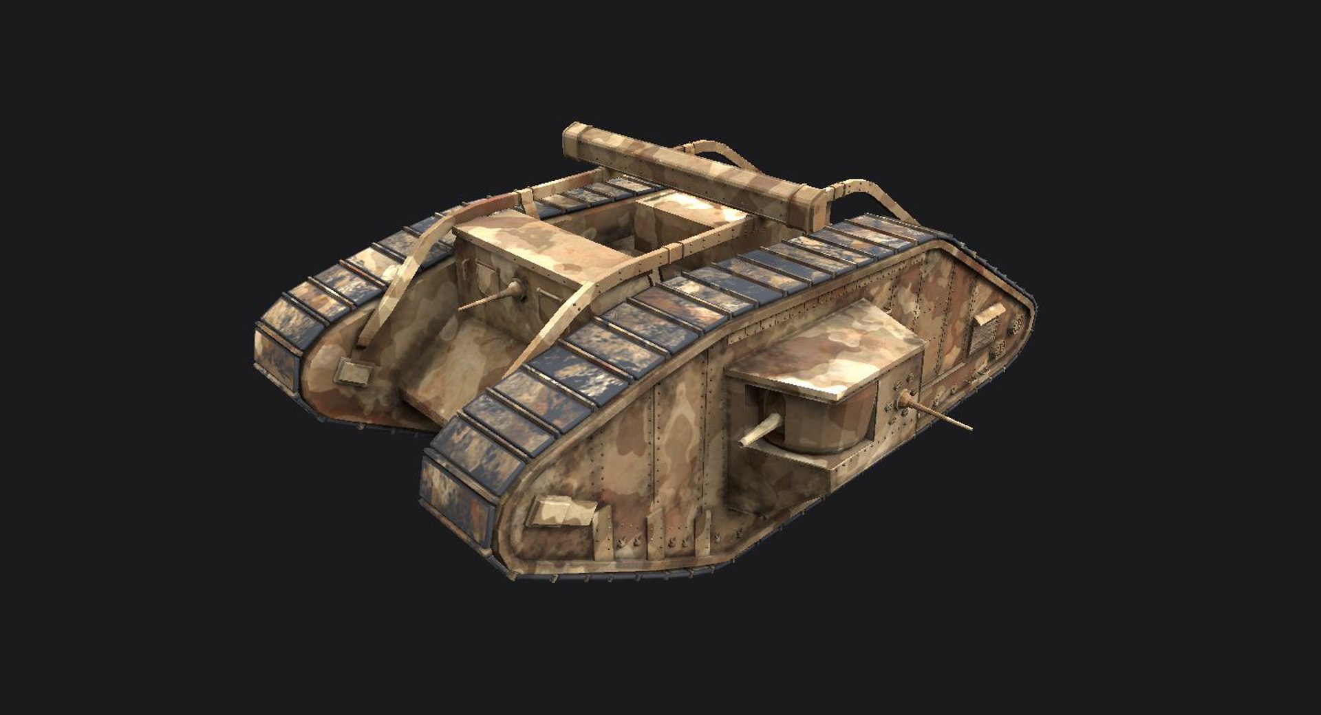 Mark Tank 3D Model - TurboSquid 1581487