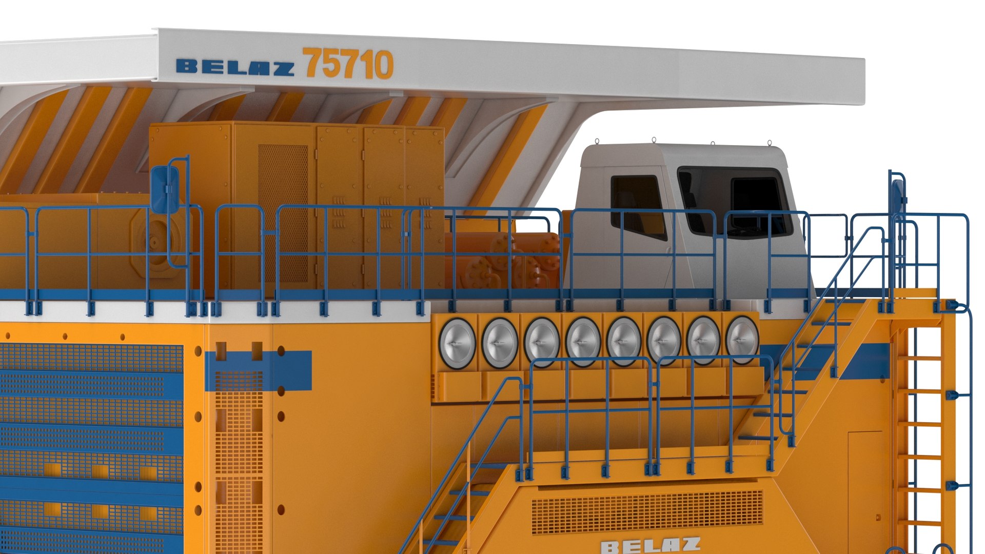 3D Model Belaz 75710 - TurboSquid 1560218