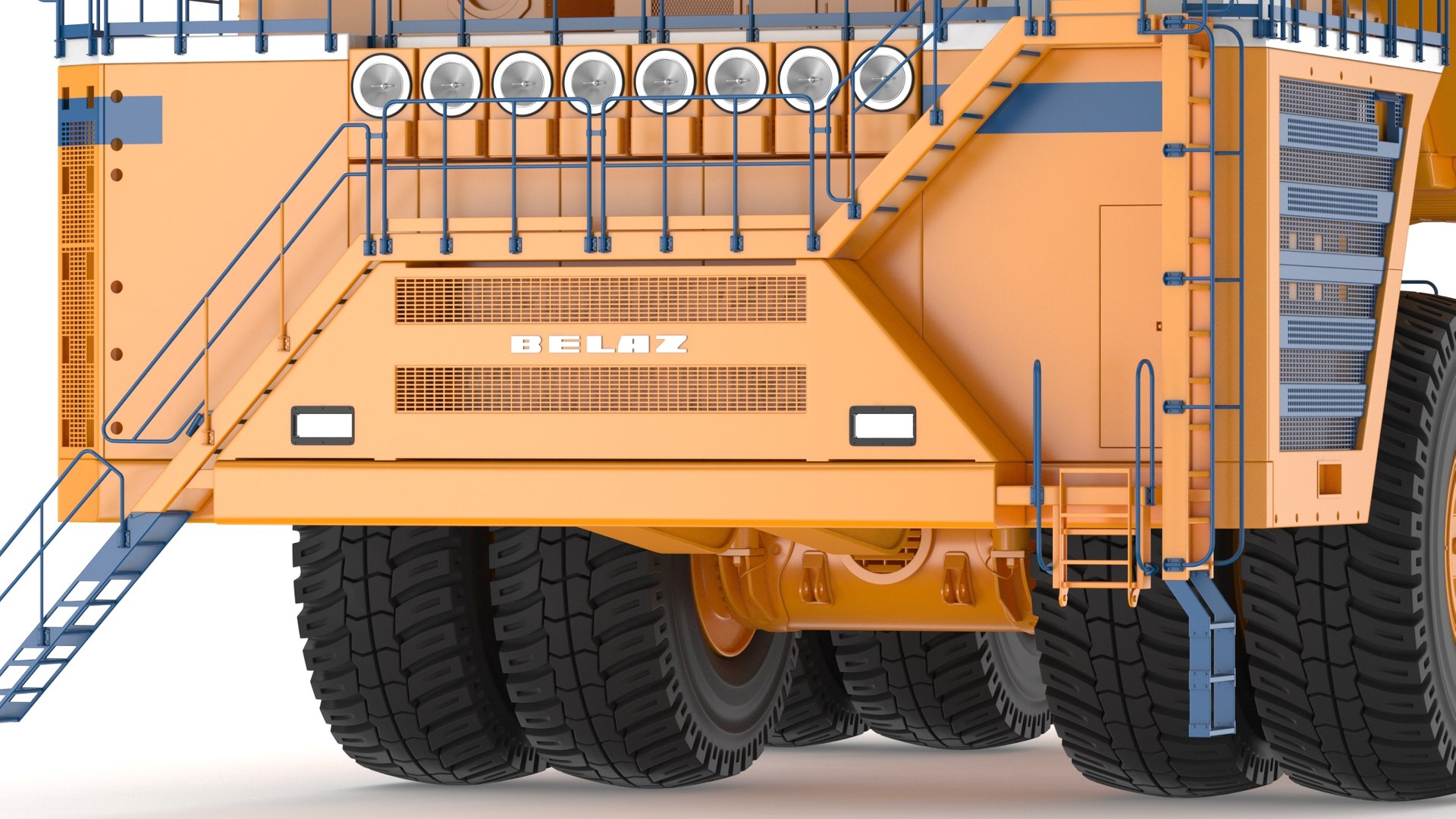 3D Model Belaz 75710 - TurboSquid 1560218