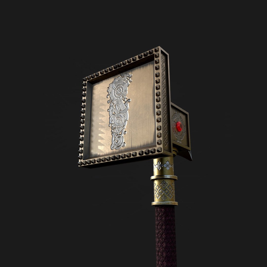 3D Warhammer Ghal Maraz - TurboSquid 2007117