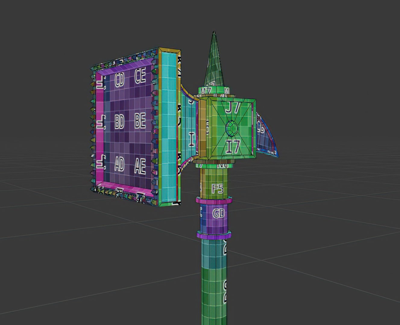 3D Warhammer Ghal Maraz - TurboSquid 2007117