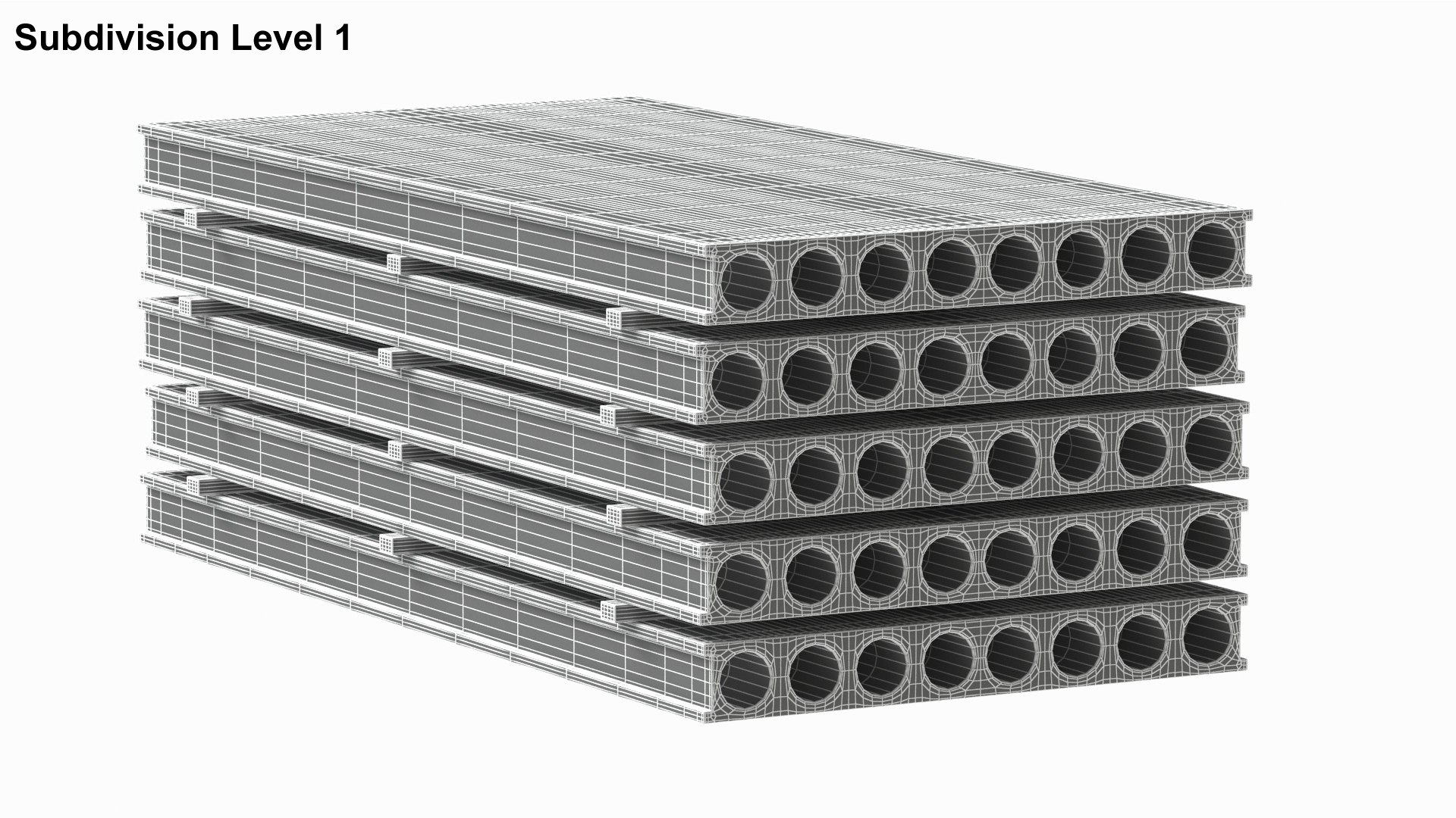 3D Concrete Slabs Model - TurboSquid 2303242