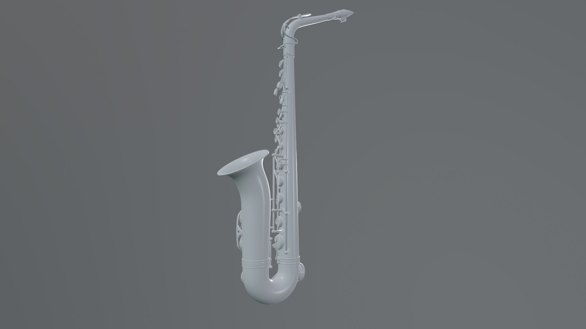Saxophone Pipe French Horn High-poly 3D Model - TurboSquid 2379990