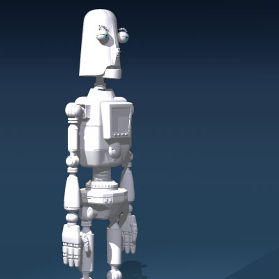 3ds Max Cartoon Robot