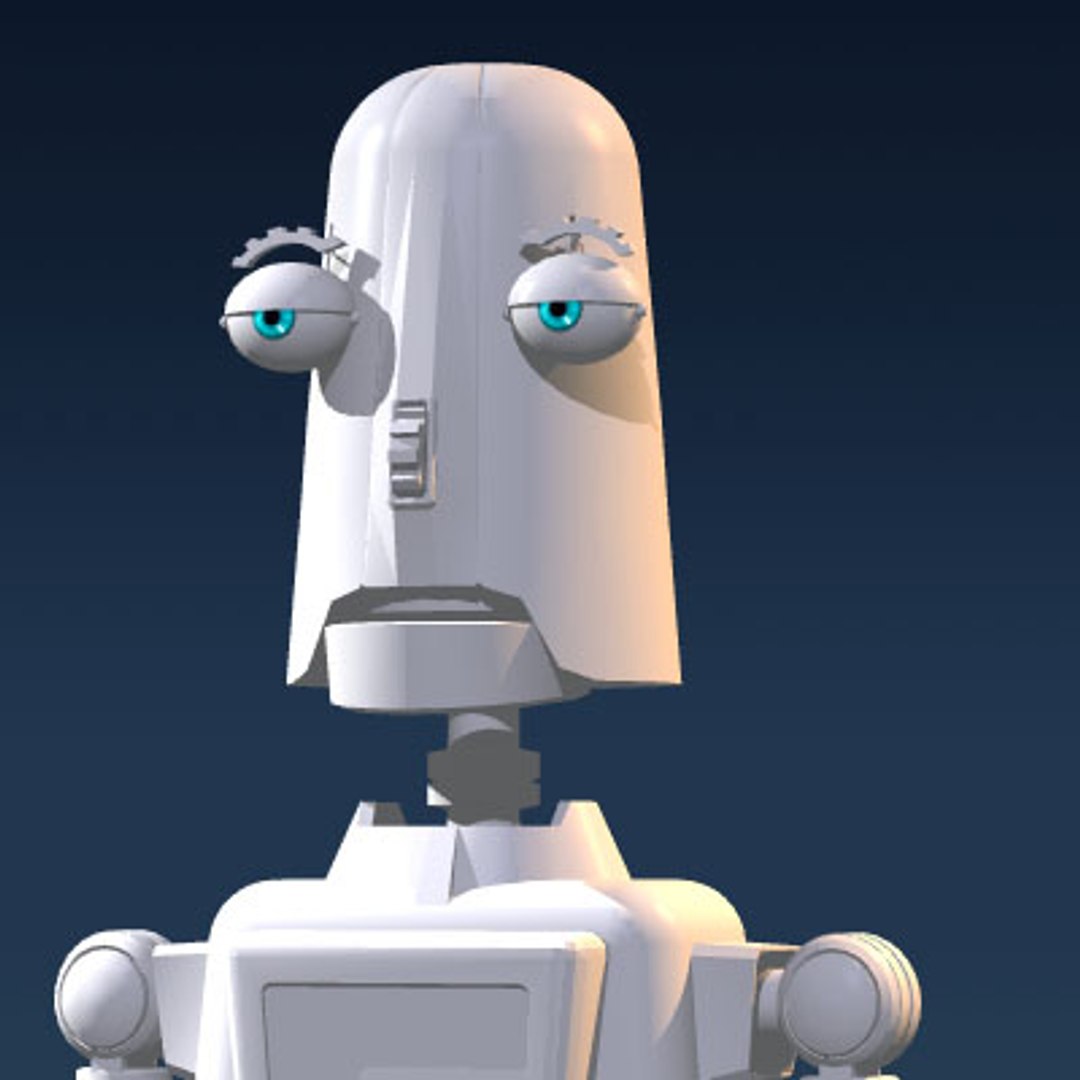 3ds Max Cartoon Robot