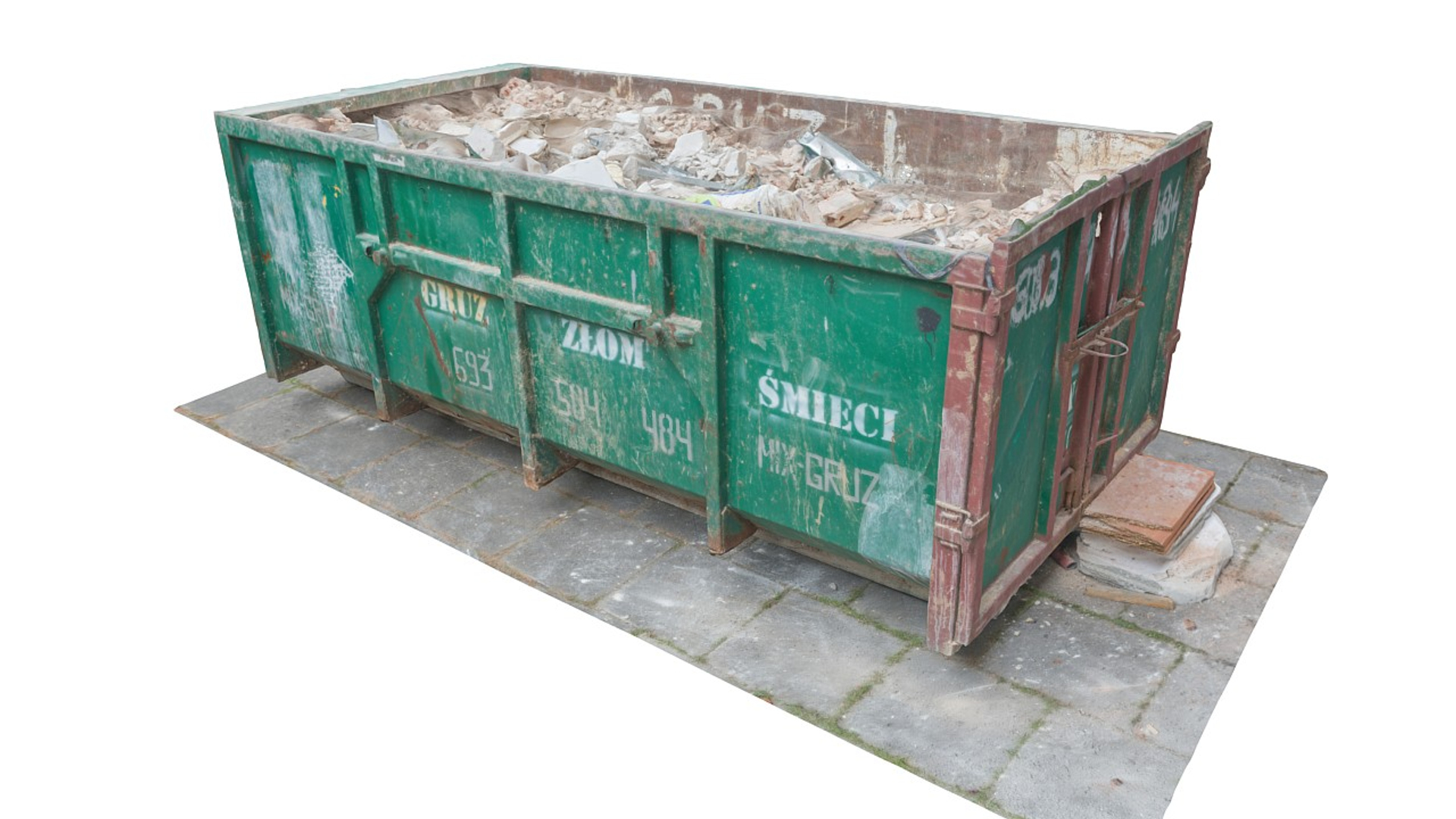 Container Debris Hd 16k 3d Max