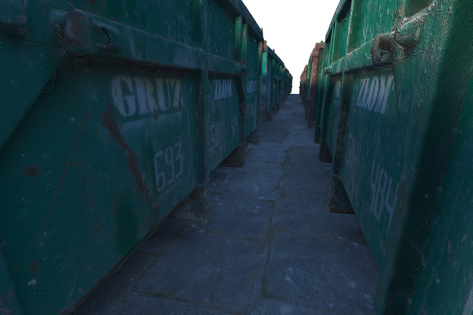 Container Debris Hd 16k 3d Max