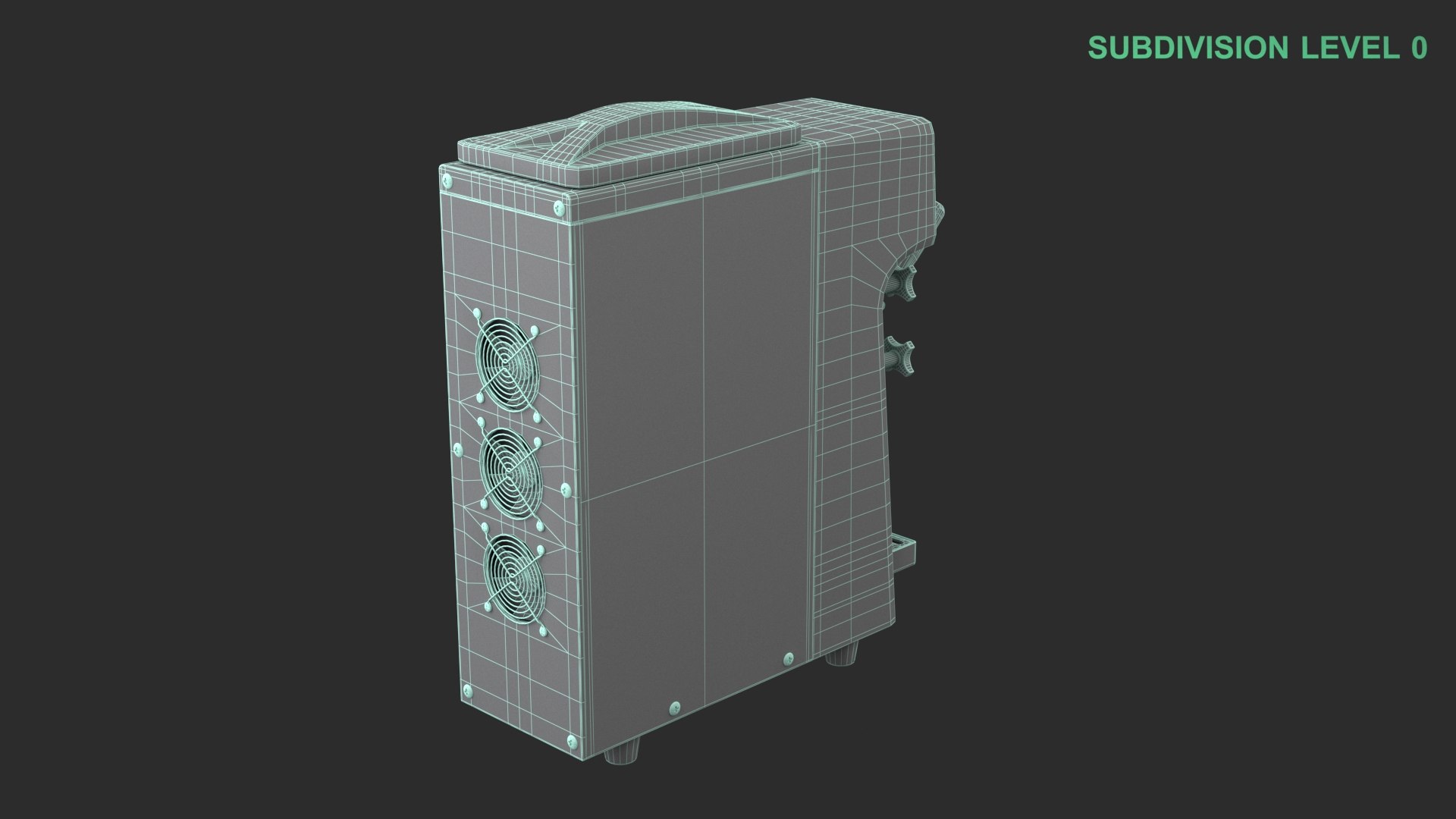 3D Ice Cream Dispenser Model - TurboSquid 2340156