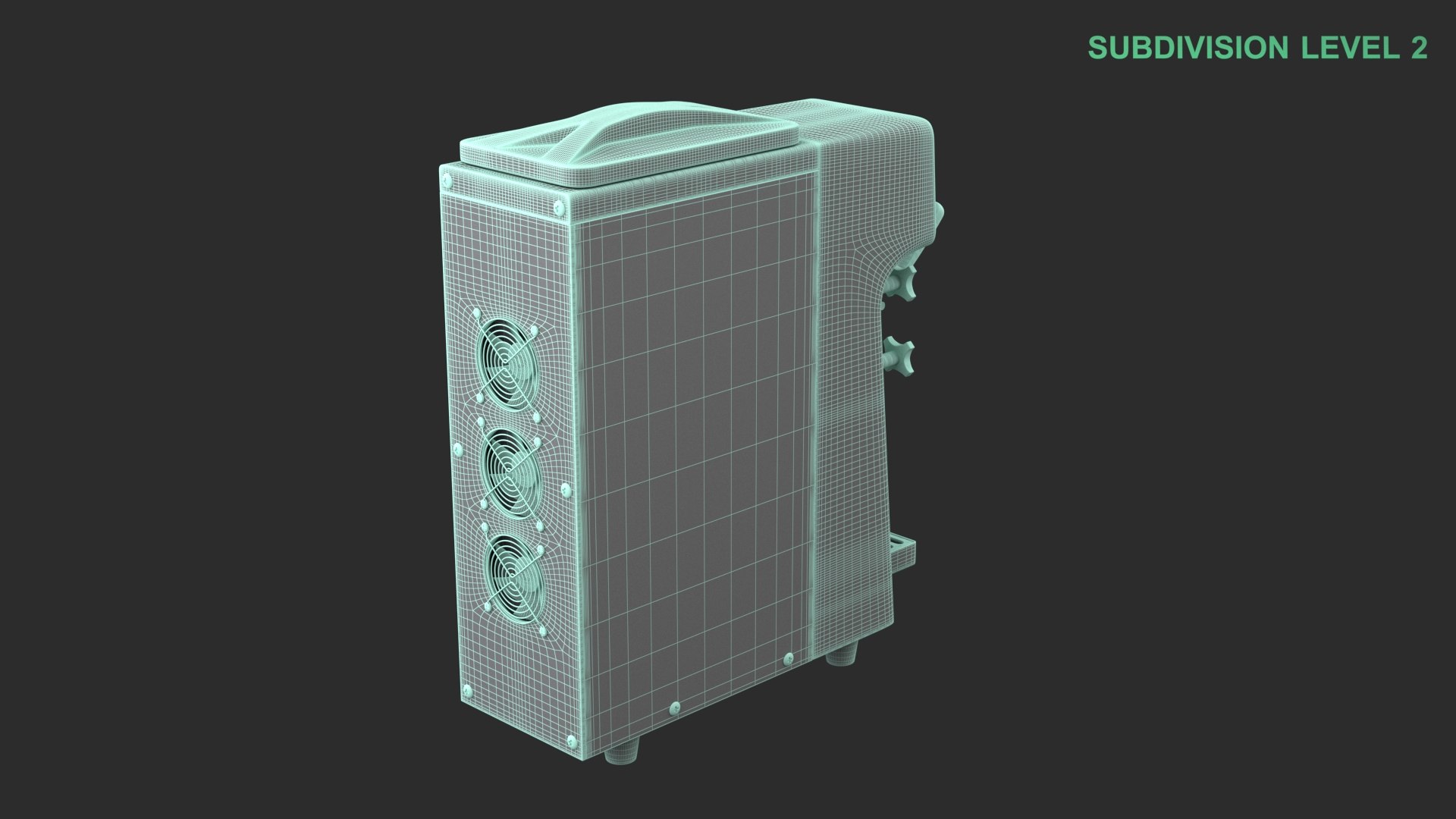 3D Ice Cream Dispenser Model - TurboSquid 2340156