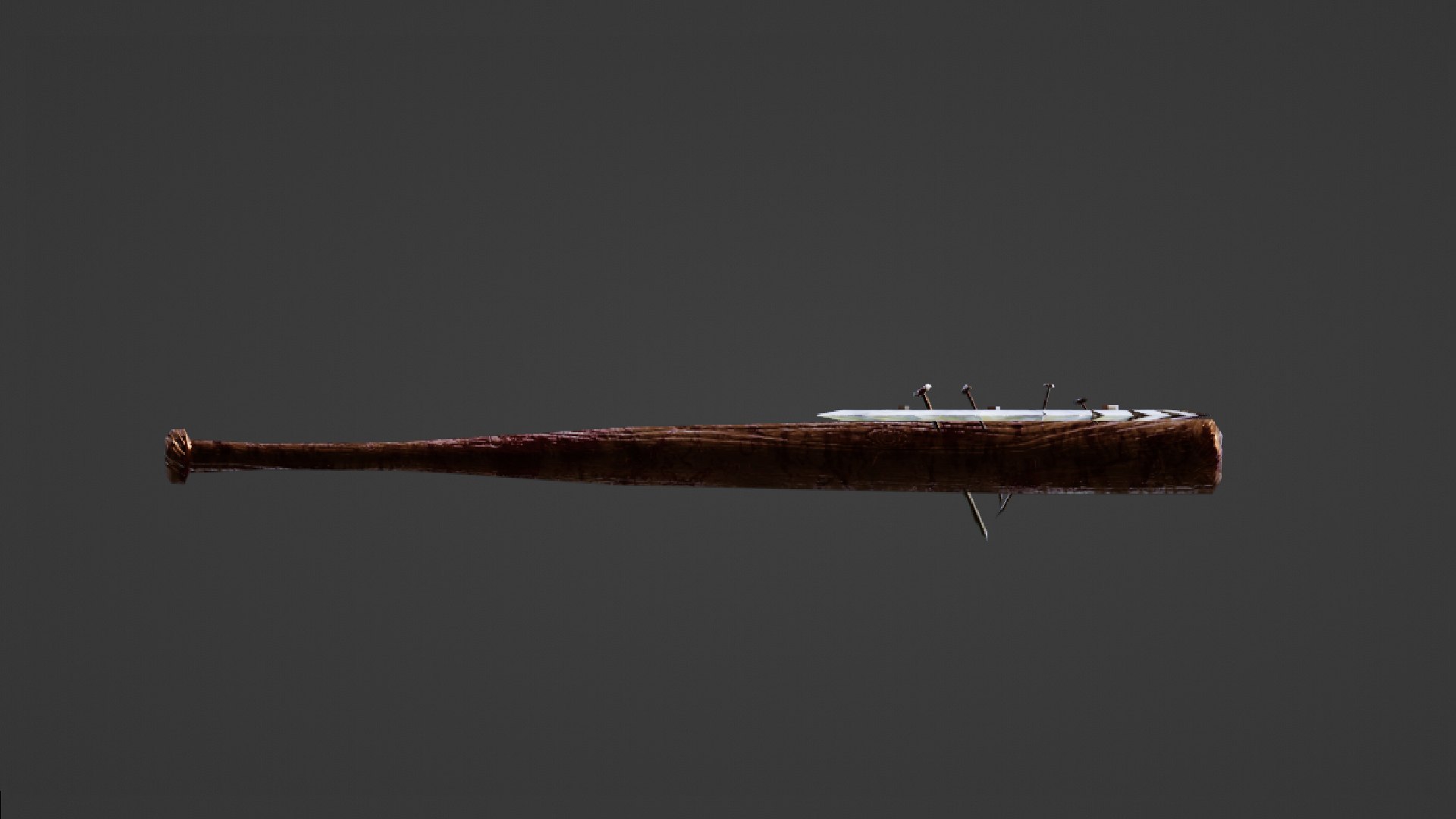 3D Model POST APOCALYPTIC MELEE WEAPON BAT BLOODY VARIANT - TurboSquid ...