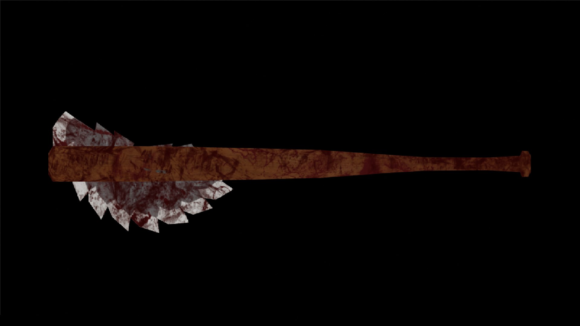 3D Model POST APOCALYPTIC MELEE WEAPON BAT BLOODY VARIANT - TurboSquid ...