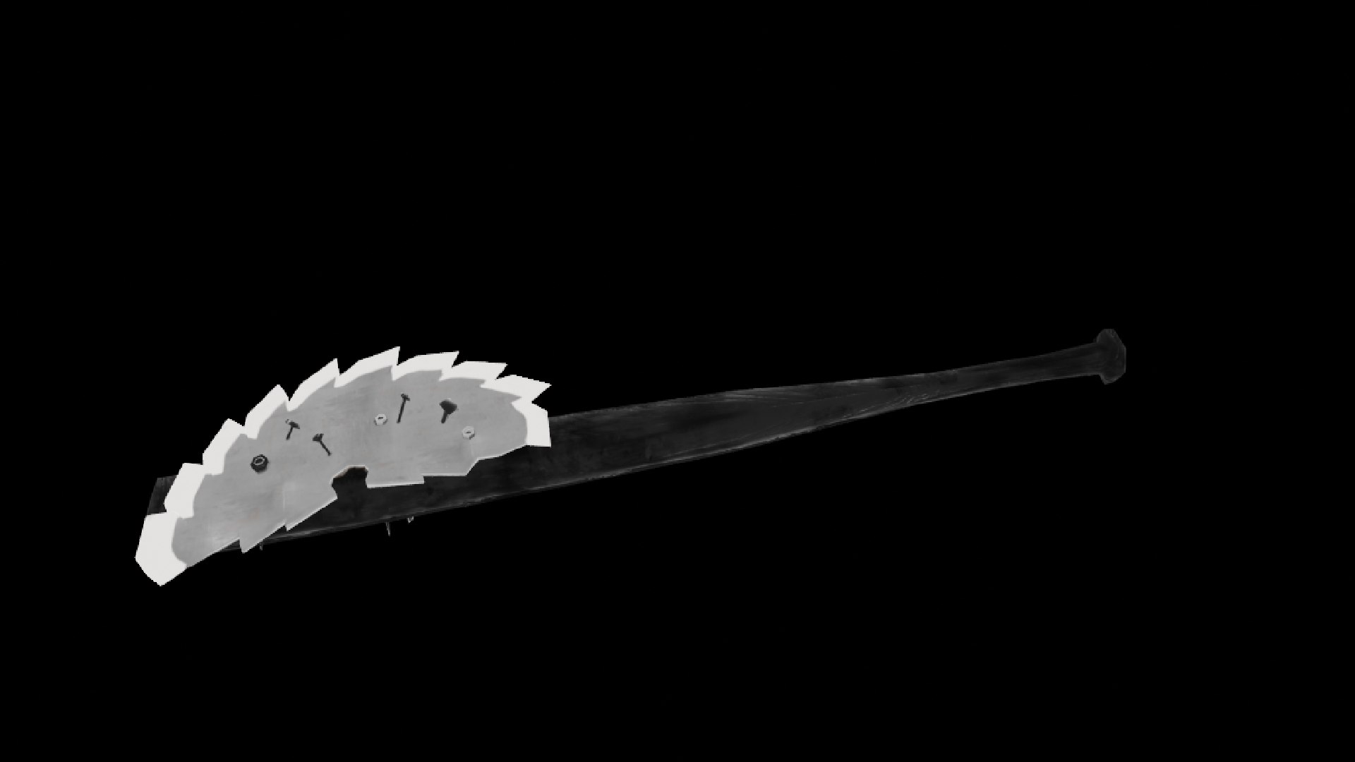 3D Model POST APOCALYPTIC MELEE WEAPON BAT BLOODY VARIANT - TurboSquid ...