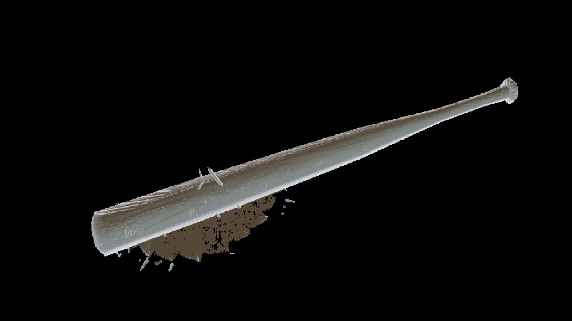3D Model POST APOCALYPTIC MELEE WEAPON BAT BLOODY VARIANT - TurboSquid ...