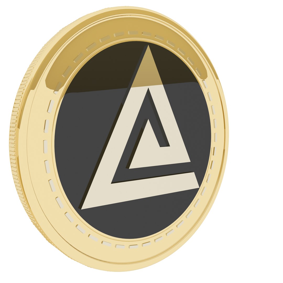 Audax Cryptocurrency Gold Coin 3D Model - TurboSquid 1782297