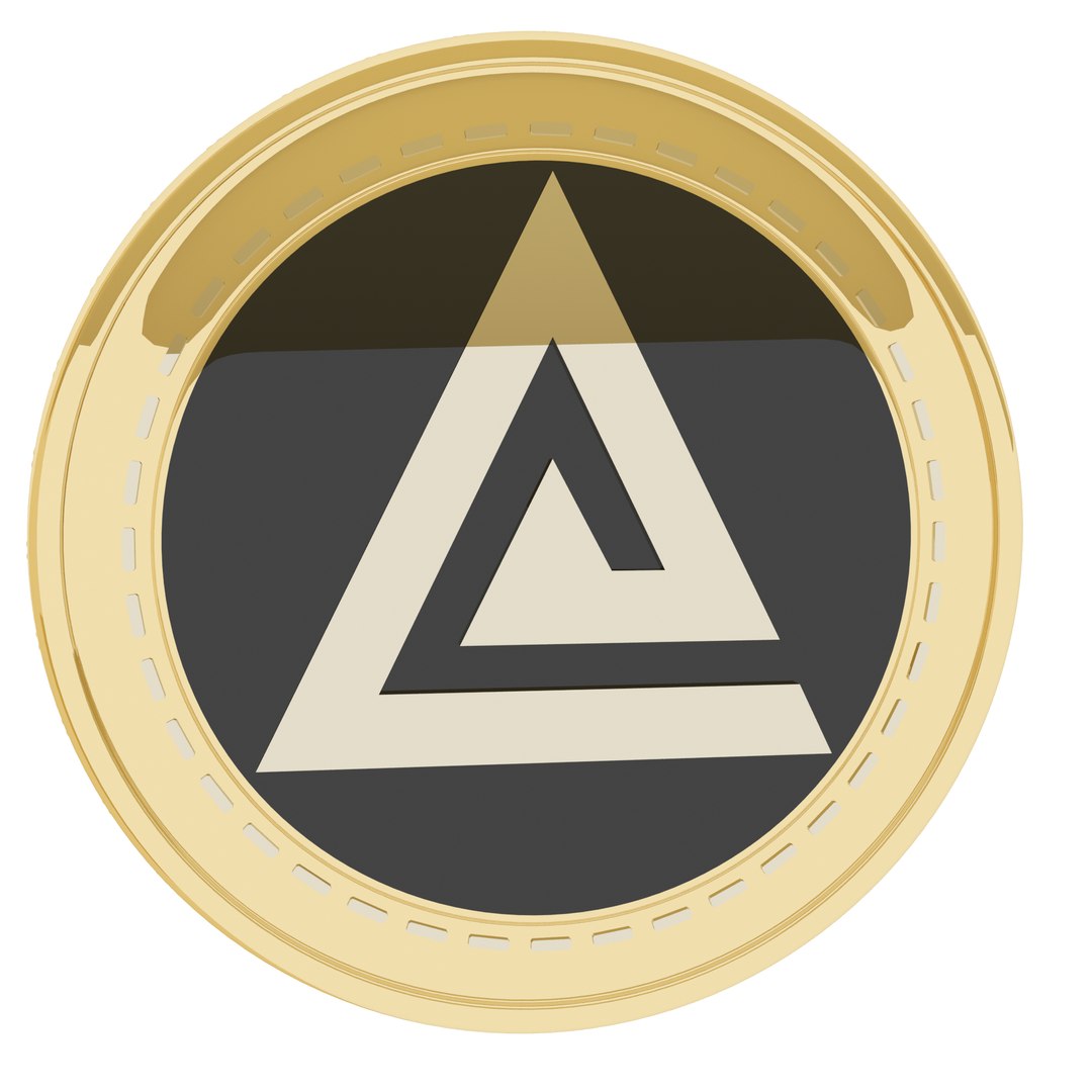 Audax Cryptocurrency Gold Coin 3D Model - TurboSquid 1782297