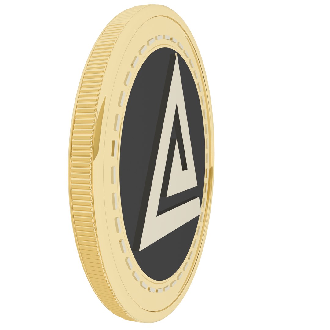 Audax Cryptocurrency Gold Coin 3D Model - TurboSquid 1782297
