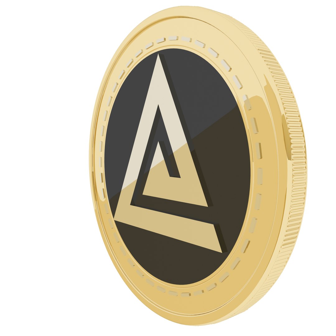 Audax Cryptocurrency Gold Coin 3D Model - TurboSquid 1782297