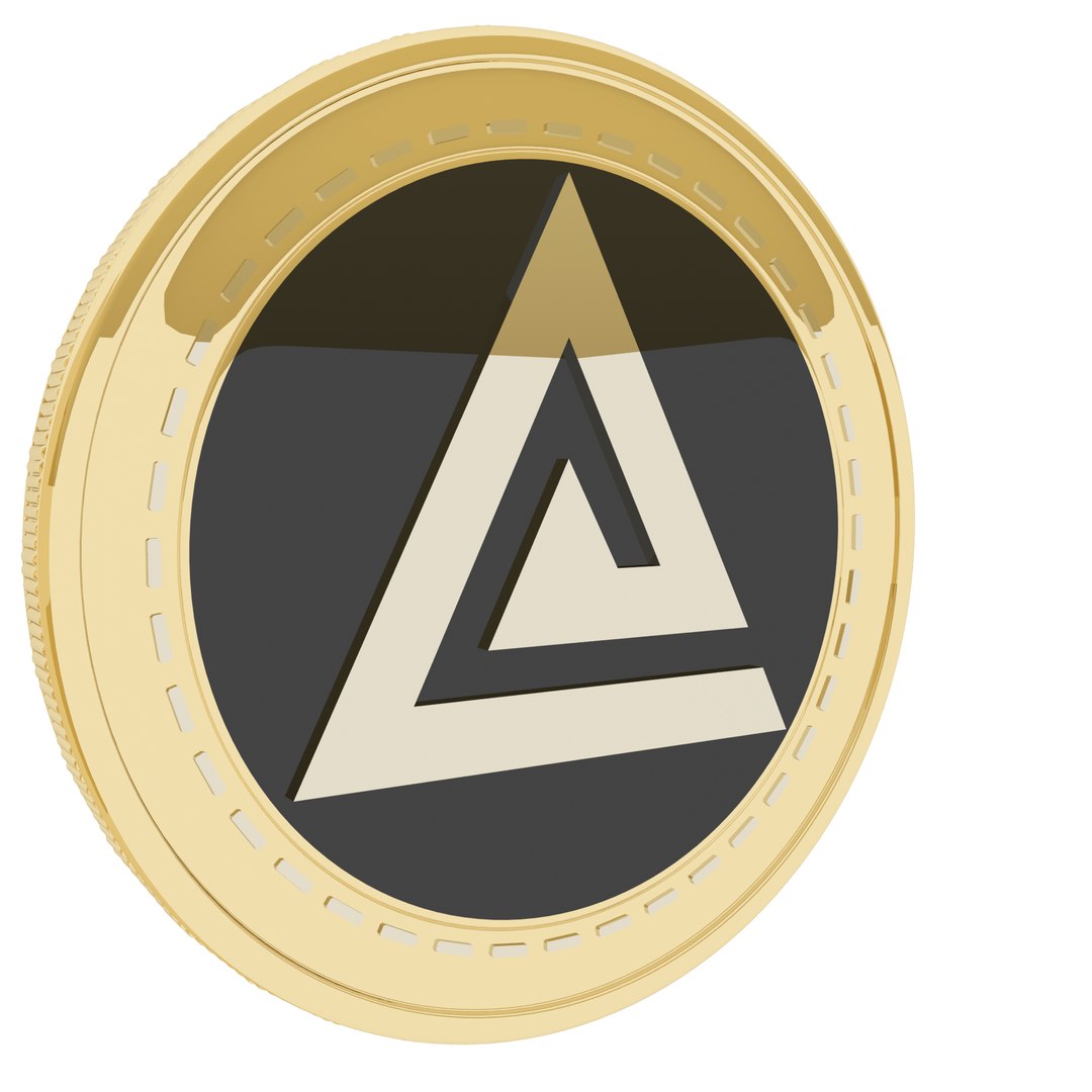 Audax Cryptocurrency Gold Coin 3D Model - TurboSquid 1782297