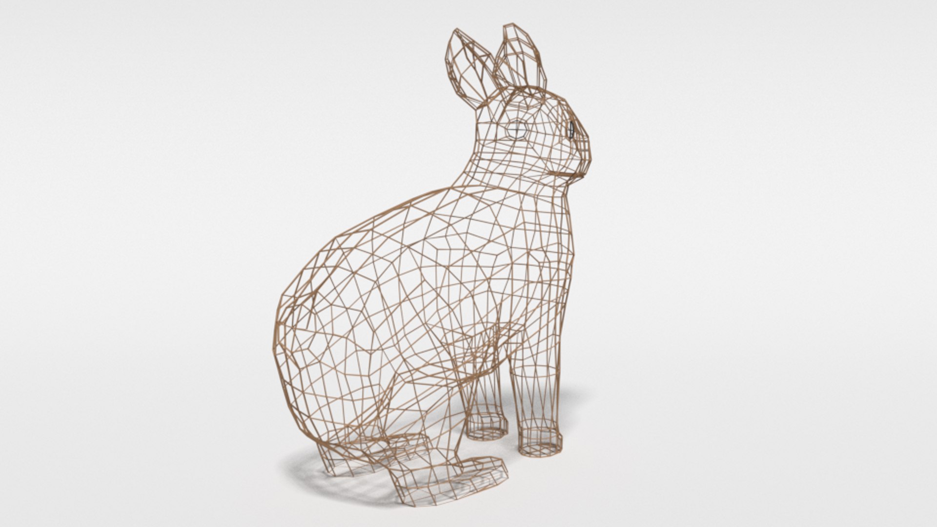 Rabbit Quads Blender Model - TurboSquid 1544629