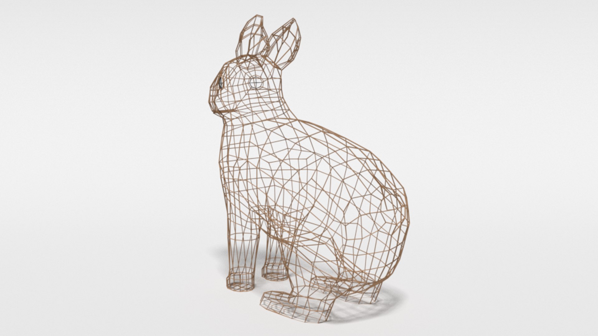 Rabbit Quads Blender Model - TurboSquid 1544629