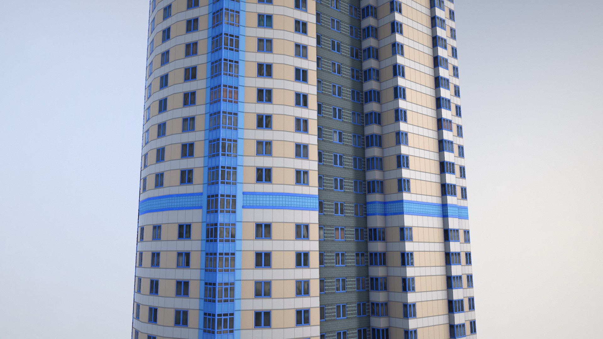 Architectural building skyscraper 3D - TurboSquid 1682907