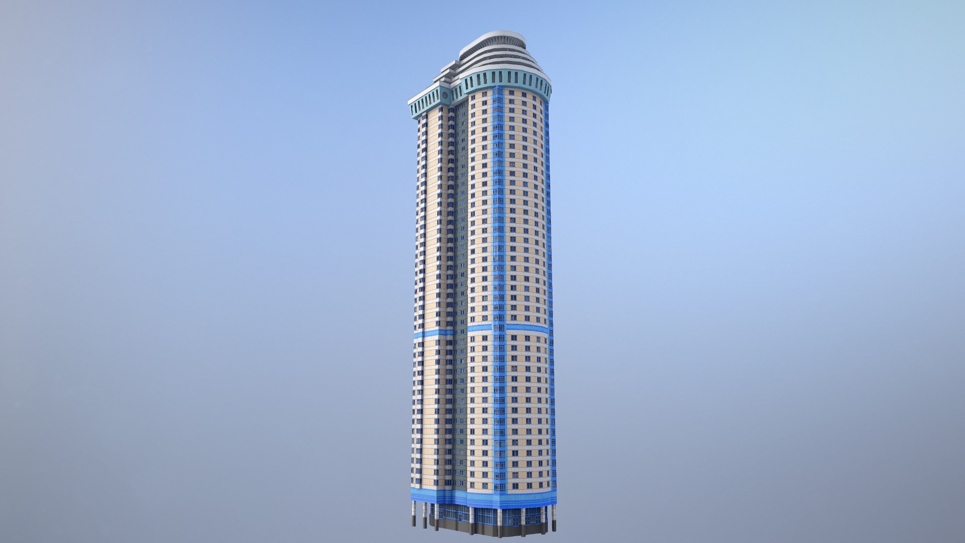 Architectural building skyscraper 3D - TurboSquid 1682907