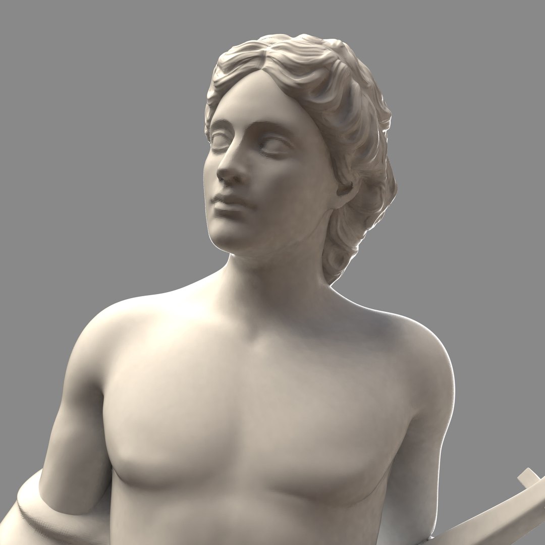 Apollo Statue 3D Model - TurboSquid 1821465