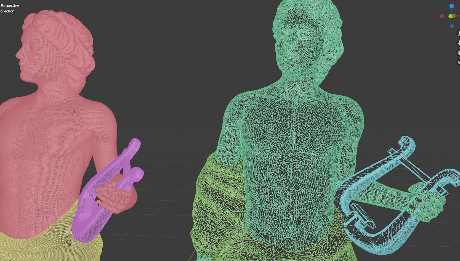 Apollo Statue 3D Model - TurboSquid 1821465