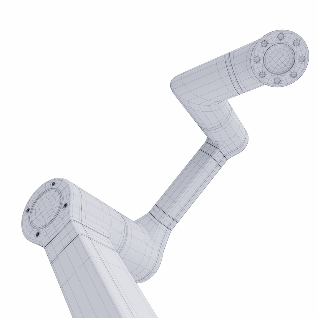 3D Industrial Robot Blue - TurboSquid 1441725