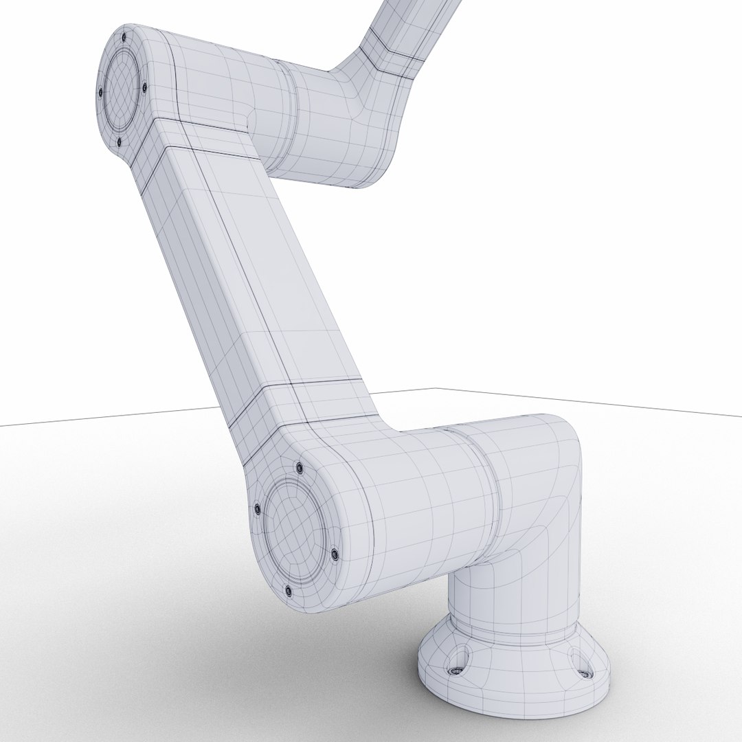 3D Industrial Robot Blue - TurboSquid 1441725