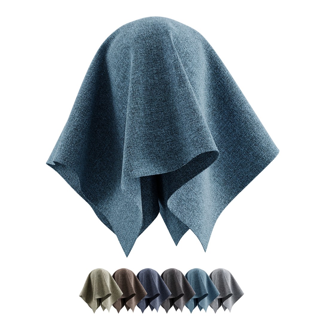 3D Model Bolia Textile Polyester Step Melange - TurboSquid 2014424